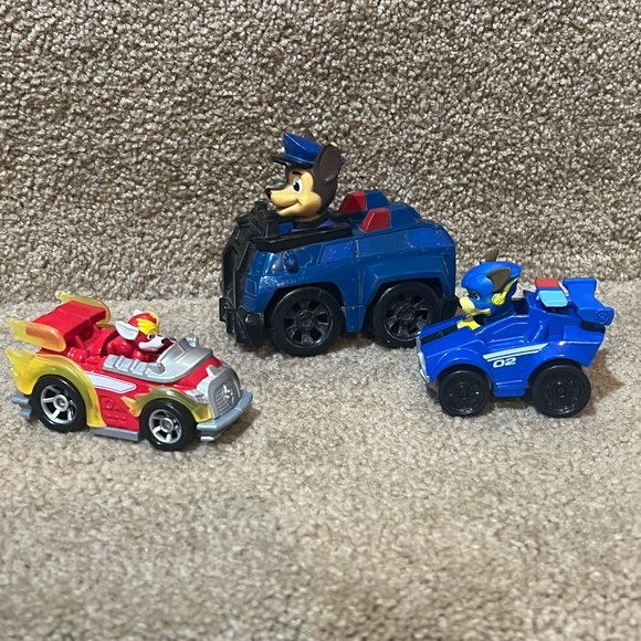 Nickelodeon | Toys | Paw Patrol Vehicles Rescue Racers Car Lot Of 3 ...